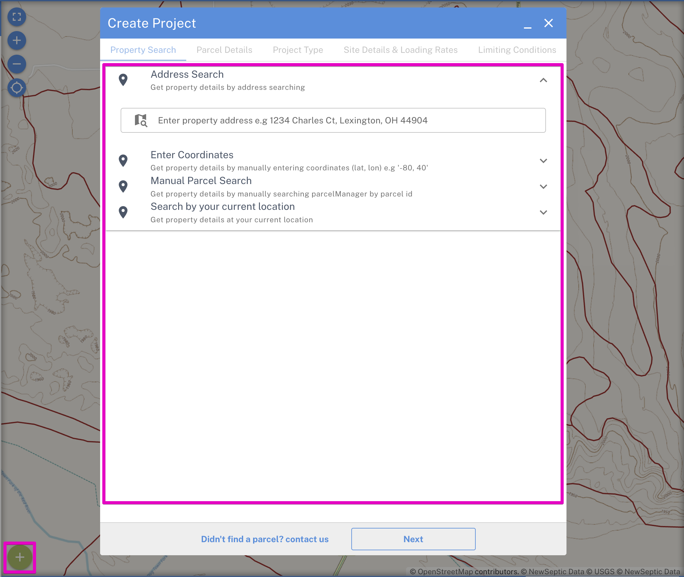 Parcel Search | LANDPLAN