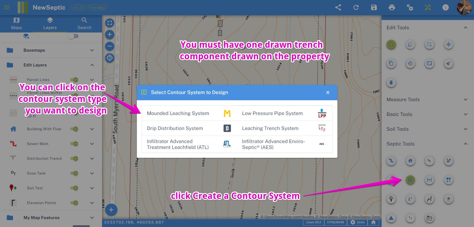 Creating Contour Systems Overview | LANDPLAN