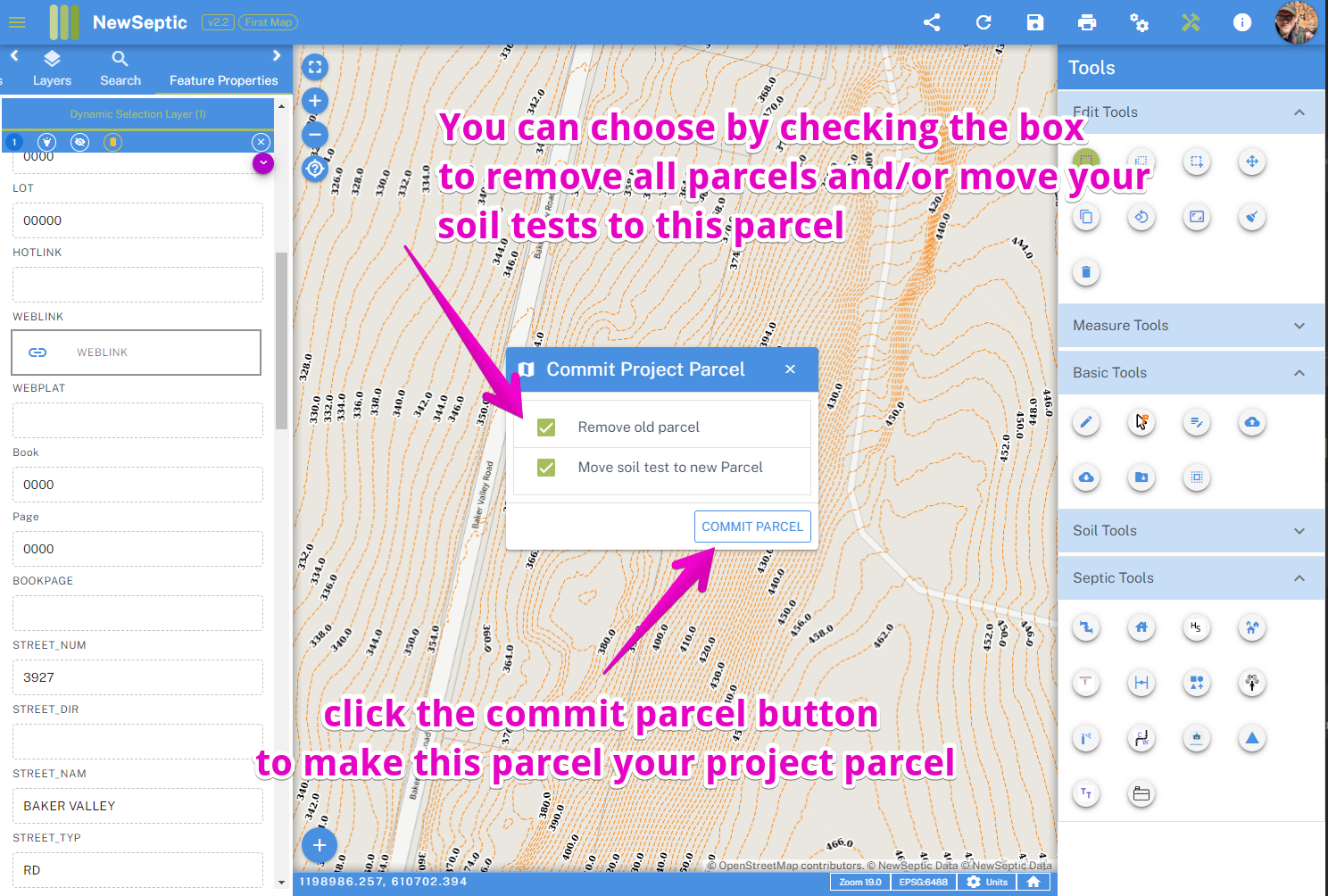NewSeptic | Waste Water, Septic & Land Planning tools | Septic Getting Accurate Parcel ...